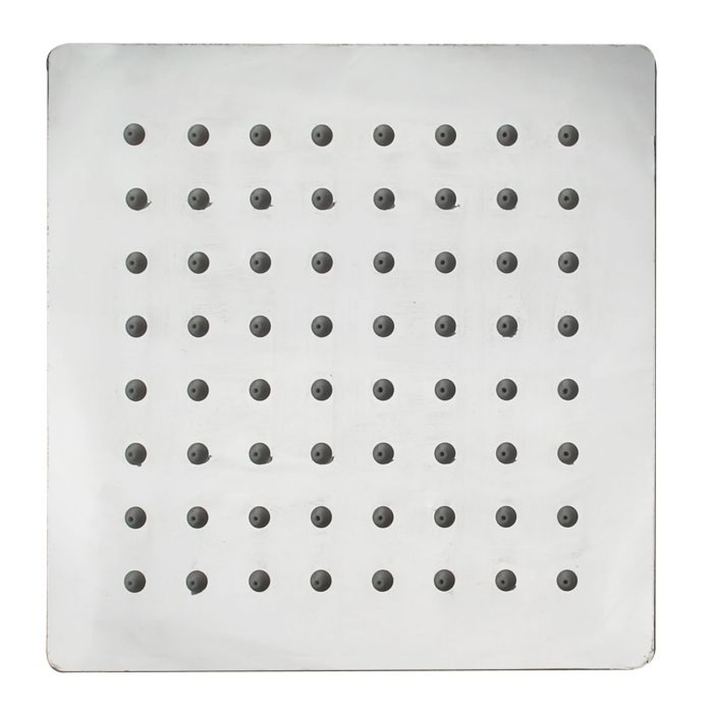 Regadera cuadrada 6" acero inoxidable Goodwill RCC-6 - DER TOOLS