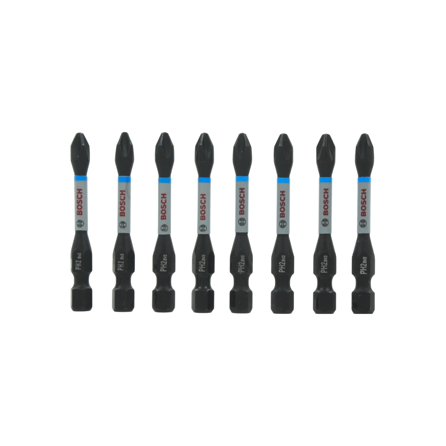 Juego de puntas 8 piezas 50 mm PH2 Bosch 2608522330 - DER TOOLS