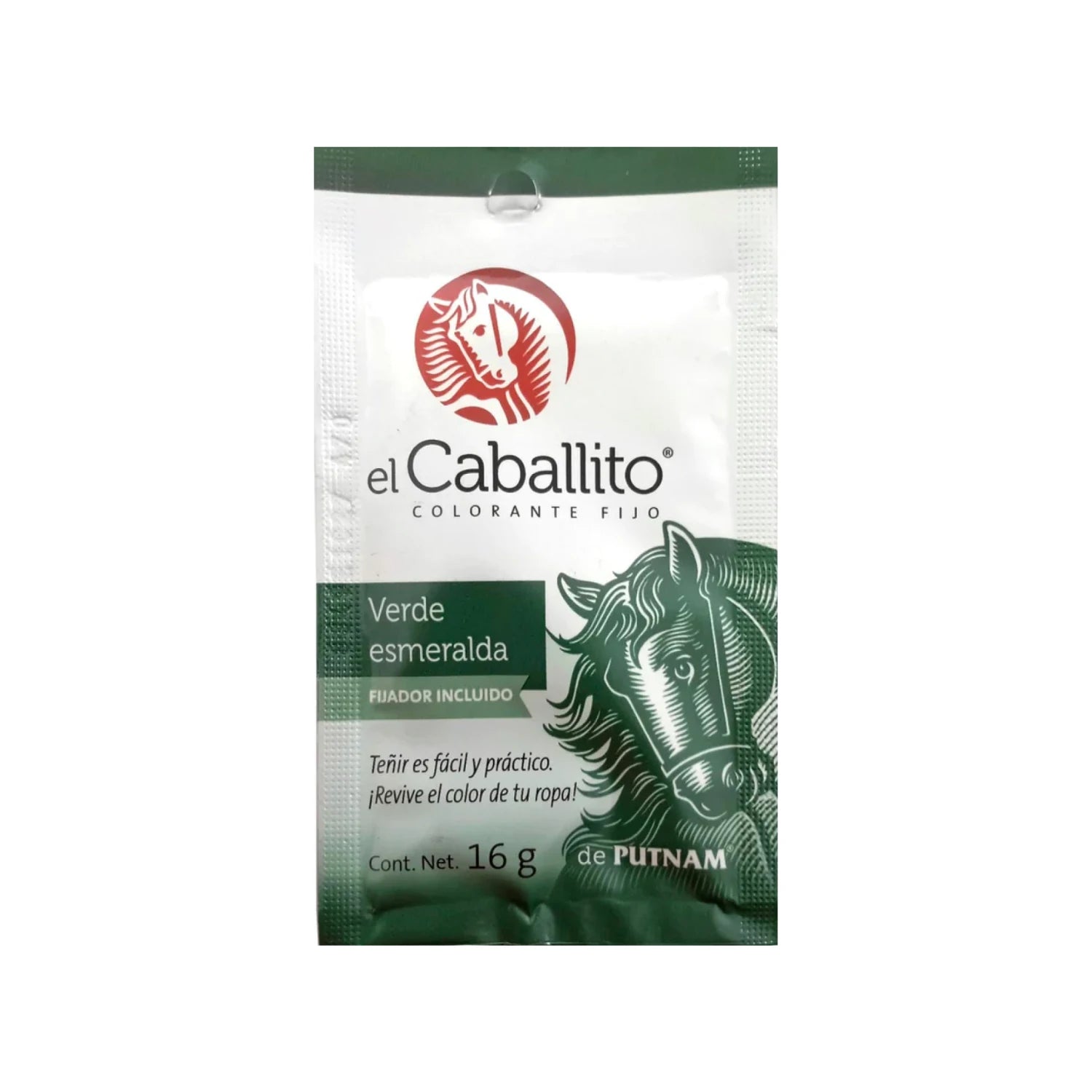Colorante verde esmeralda Caballito – DER TOOLS
