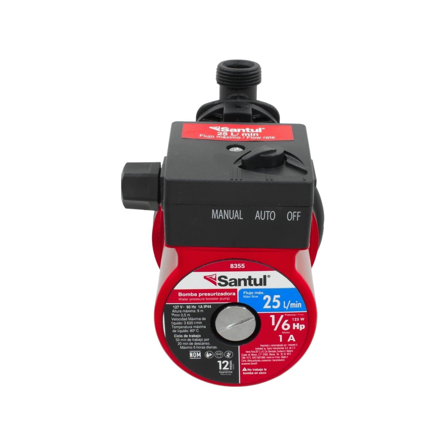 Presurizador 1/6 HP Santul 8696 - DER TOOLS